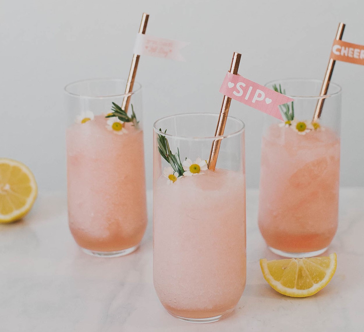 Le rosé frappé